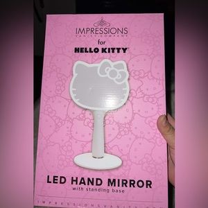 Other | Hello Kitty Led Hand Held Mirror With Stand Brand New With ...
